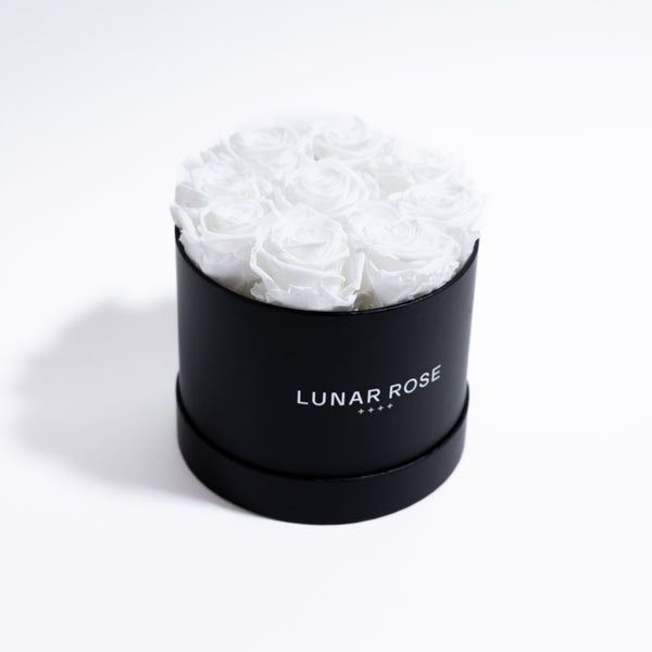 Rose Box 9 White ｜LUNAR ROSE